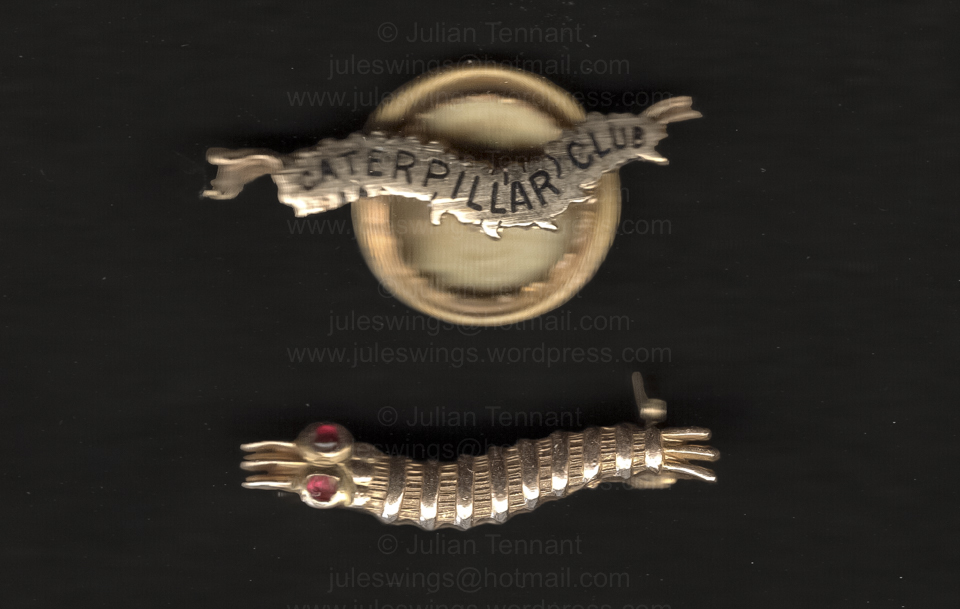A 1992 issue Switlik Caterpillar Club badge for a WW2 Soviet pilot ...