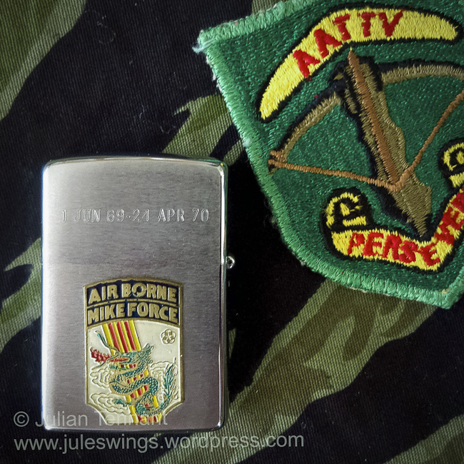 A Vietnam War MIKE FORCE Zippo to an Australian Advisor - Juleswings ...